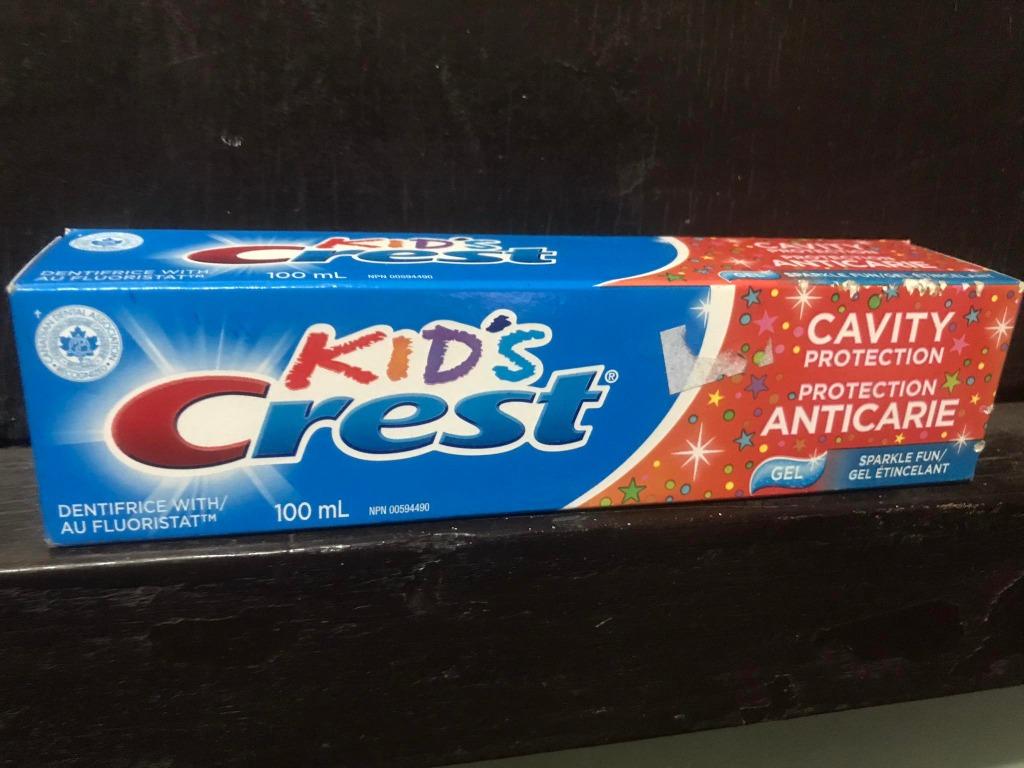 Crest Kids Toothpaste Cavity Protection 100ml, Babies & Kids, Bathing ...