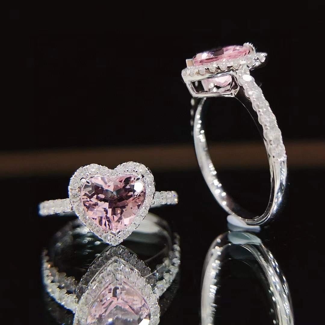 Diamond Morgan stone Ring( morgan stone, Women's Fashion, Jewelry ...