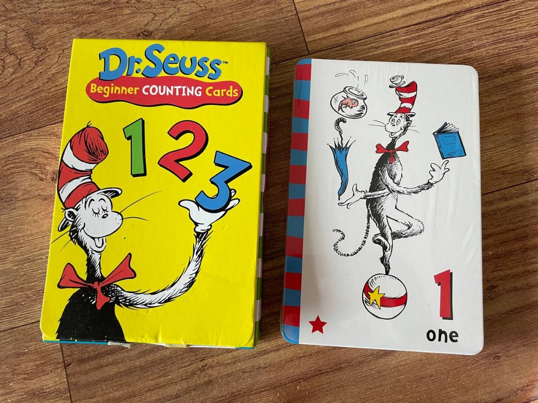 DR.SEUS begginer counting cards, Hobbies & Toys, Toys & Games on Carousell