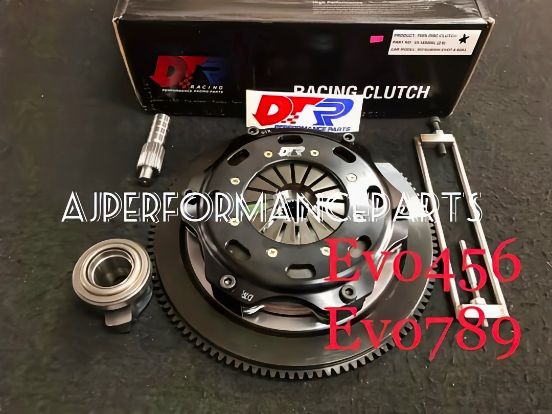 DTR RACING TWIN PLATE CLUTCH LOCENG MITSUBISHI EVO789, Auto Accessories ...