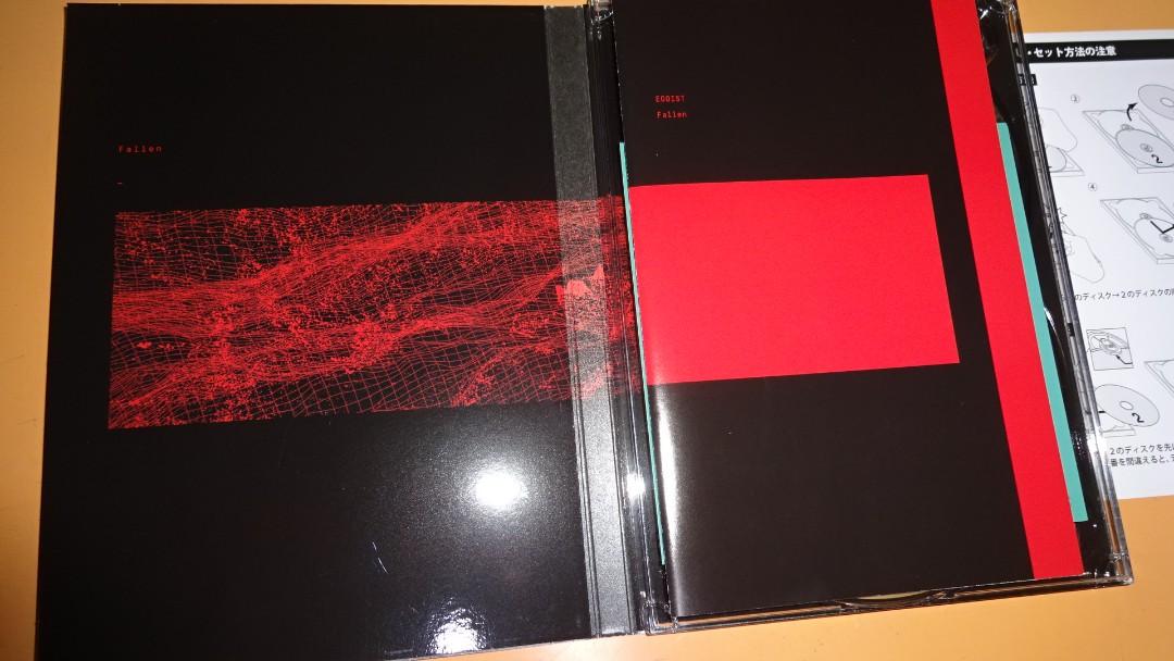Egoist Fallen CD DVD set with sticker Japan Anime Soundtrack for Psycho ...