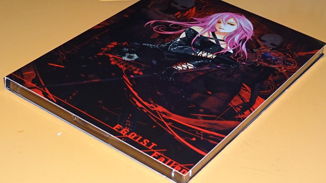 Egoist Fallen CD DVD set with sticker Japan Anime Soundtrack for Psycho ...