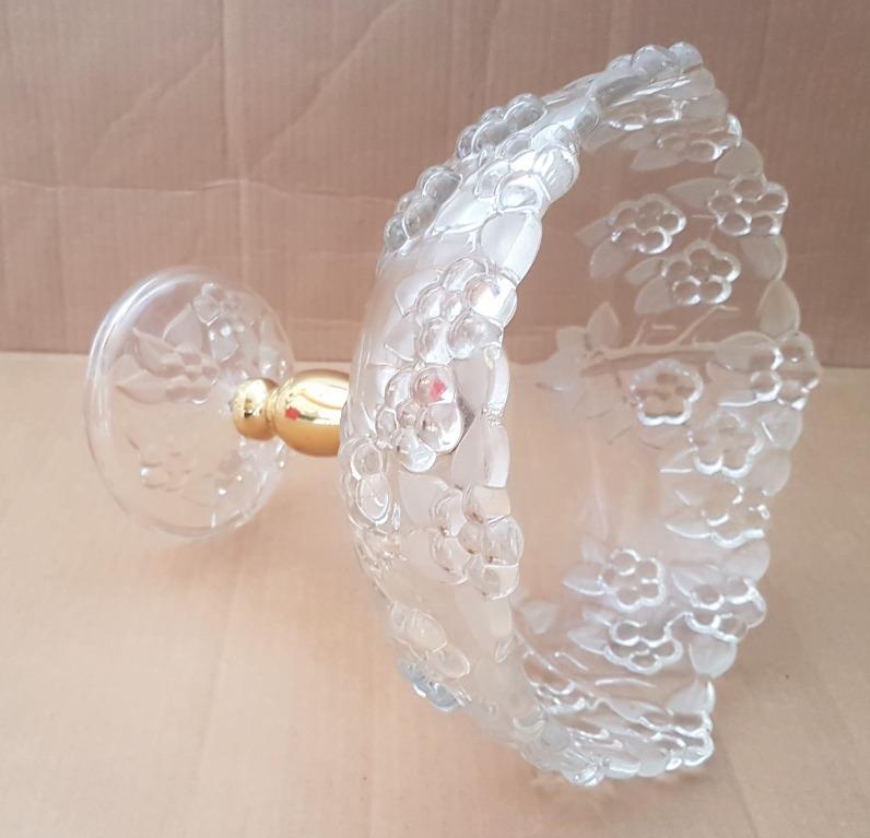 Exquisite Walther-Glas Crystal Glass, Germany, Serving Bowl, Fruit ...