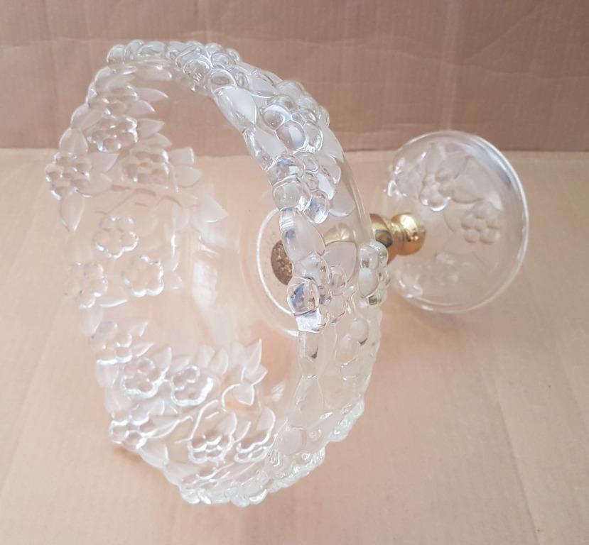 Exquisite Walther-Glas Crystal Glass, Germany, Serving Bowl, Fruit ...