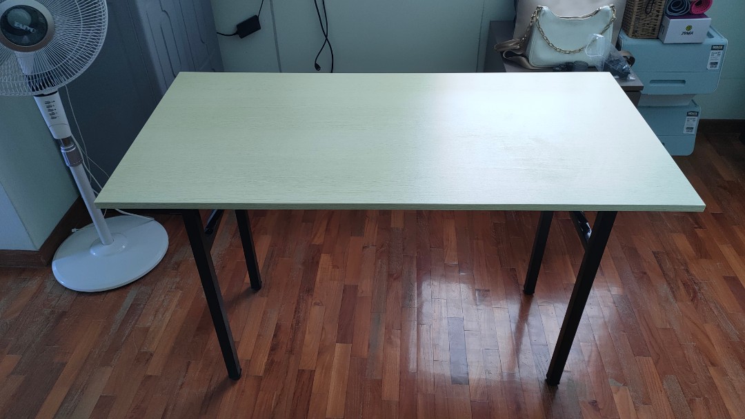 Foldable table 1.2m X 0.6m X 0.75m, Furniture & Home Living, Furniture ...