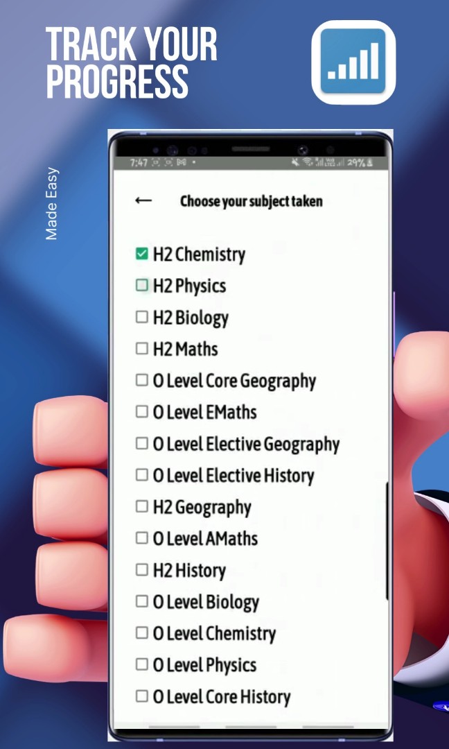 Free Android App for Students (PSLE OLevel A Level), Announcements on ...