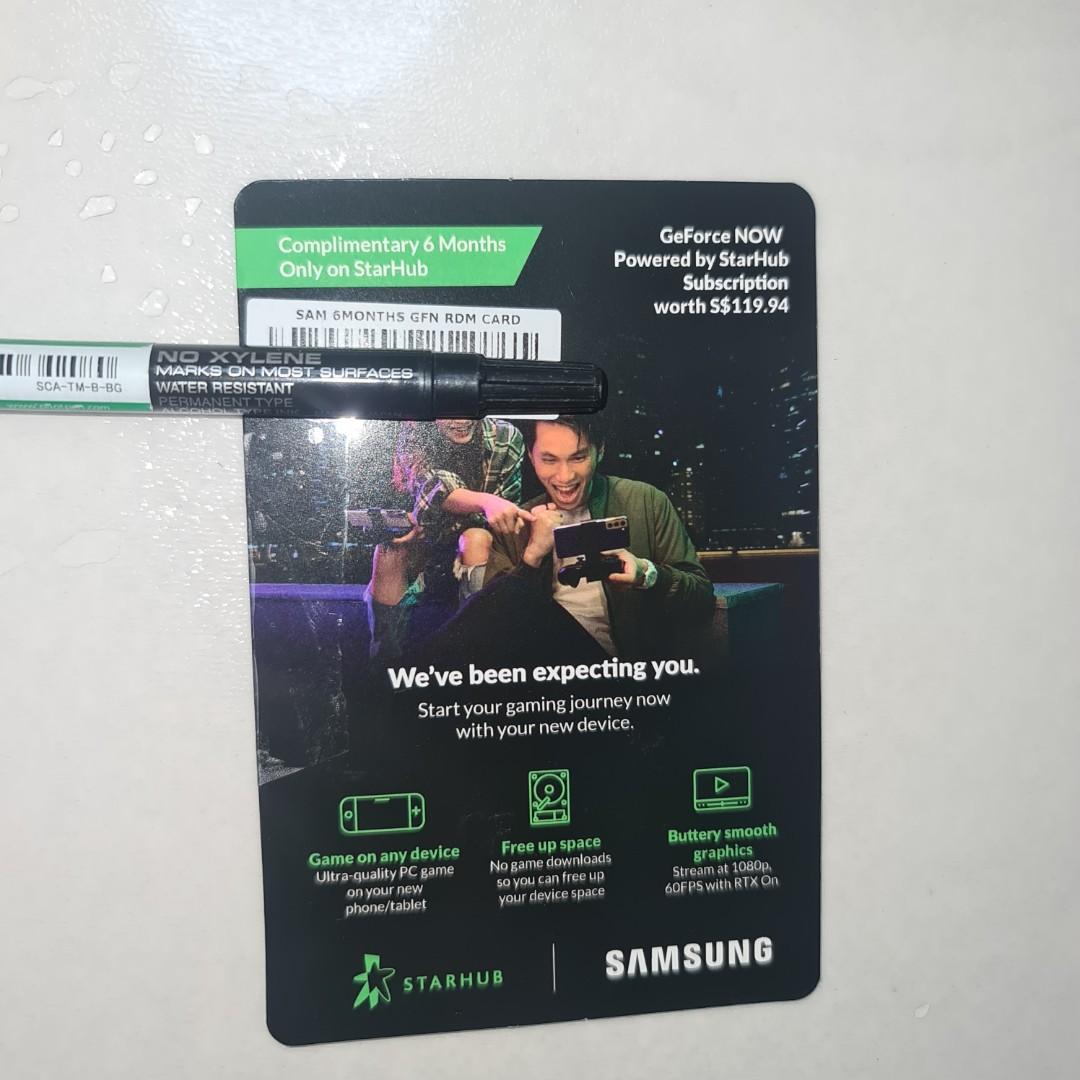 GeForce now powered by STARHUB, Video Gaming, Gaming Accessories, Game ...