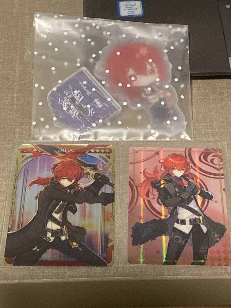 Genshin impact diluc set, Hobbies & Toys, Memorabilia & Collectibles ...