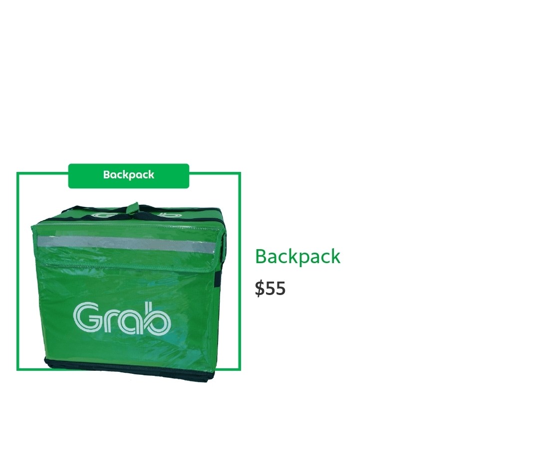 Grab Food BackPack, Men's Fashion, Bags, Backpacks on Carousell