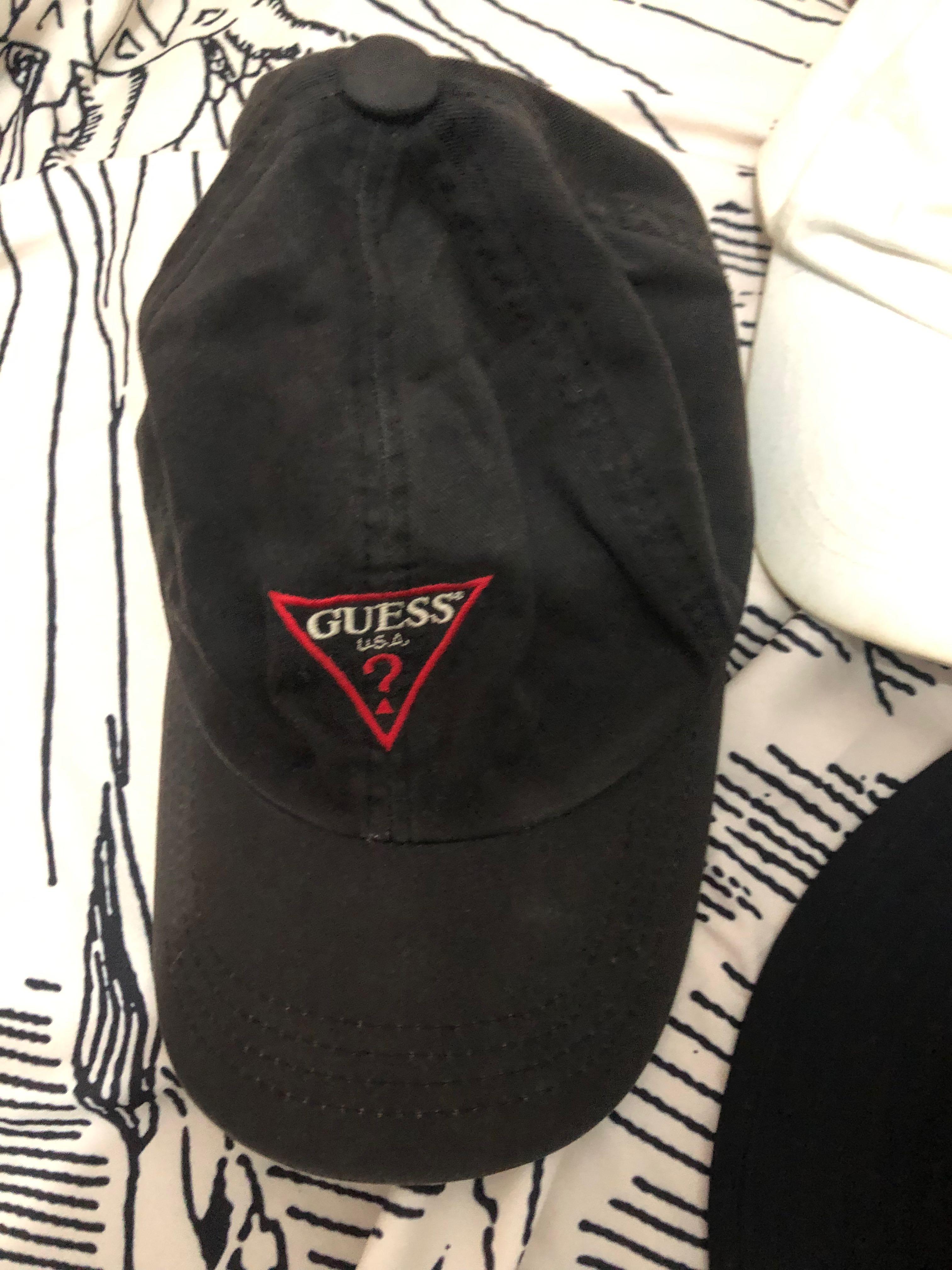 Guess cap, Men's Fashion, Watches & Accessories, Caps & Hats on Carousell