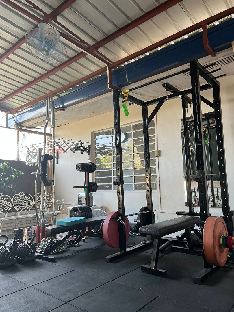 Home Gym Set Up, Sports Equipment, Exercise & Fitness, Weights ...