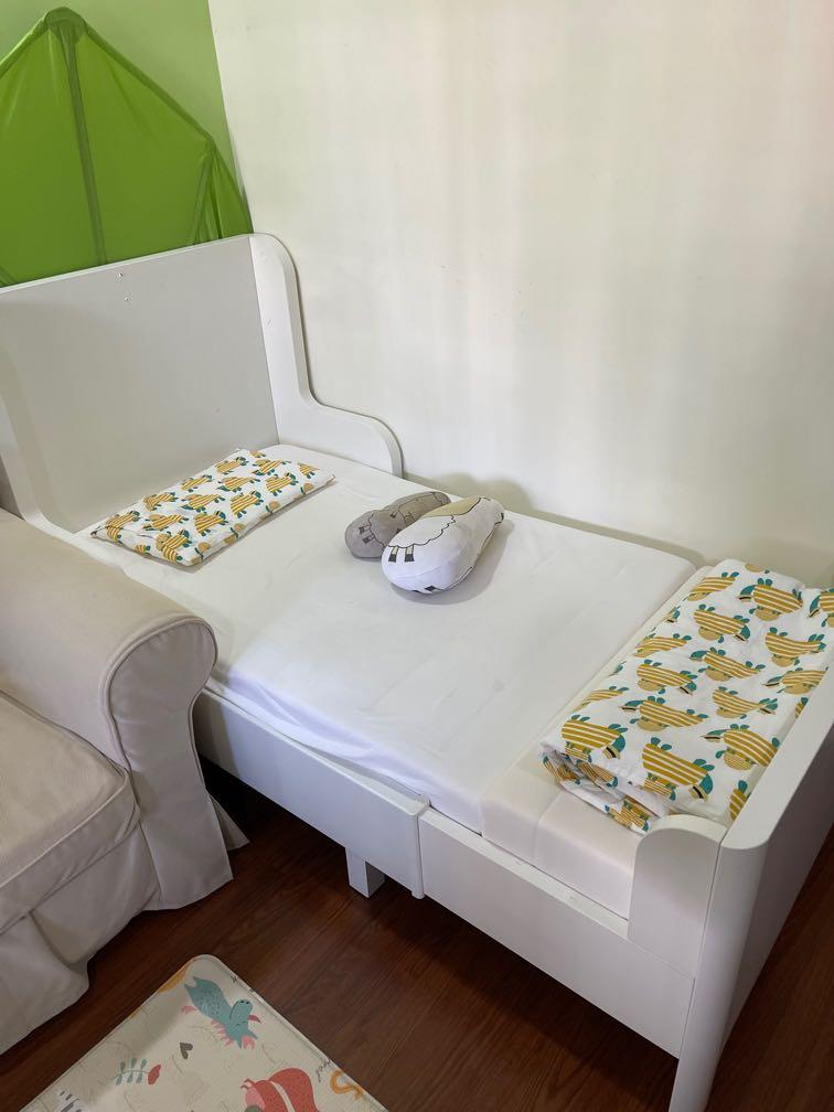 IKEA Busunge Extendable Bed, Babies & Kids, Baby Nursery & Kids ...