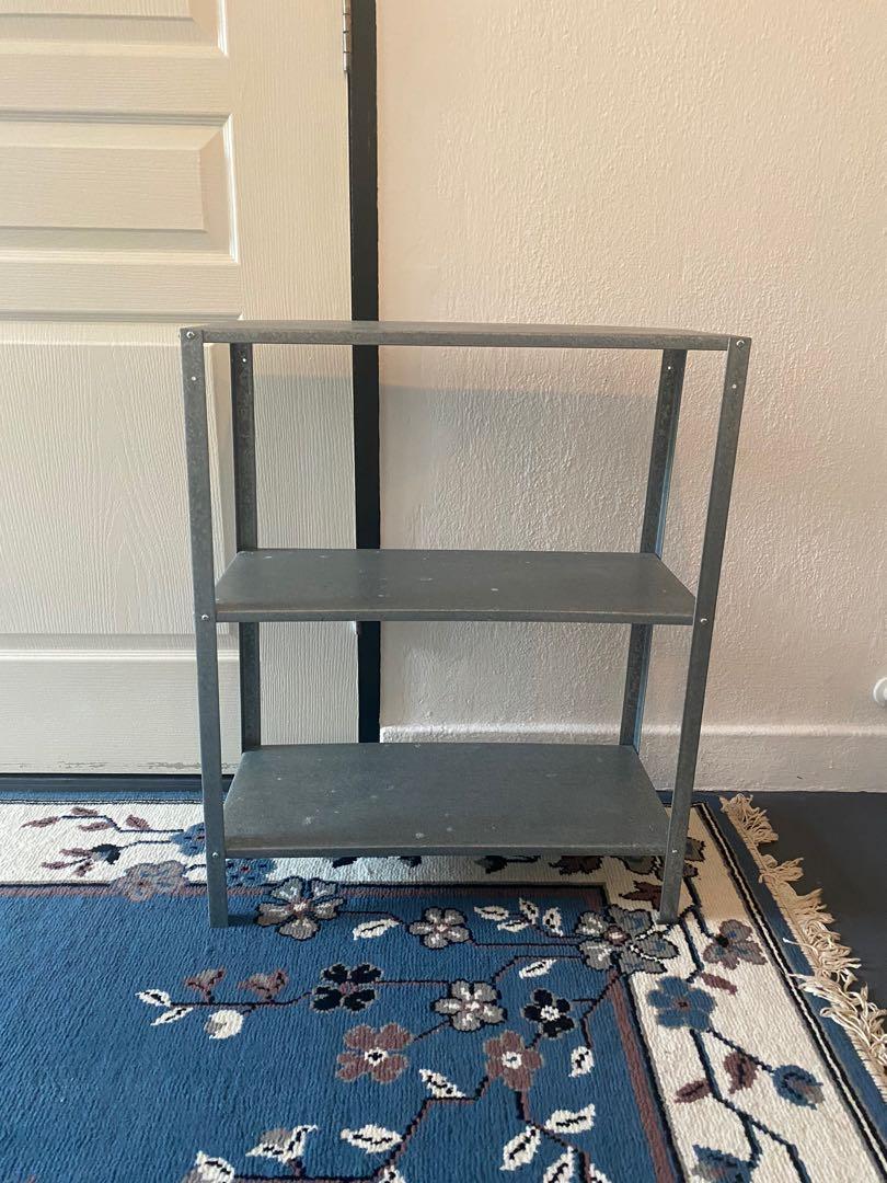 Ikea Metal Shelf Furniture And Home Living Furniture Other Home Furniture On Carousell