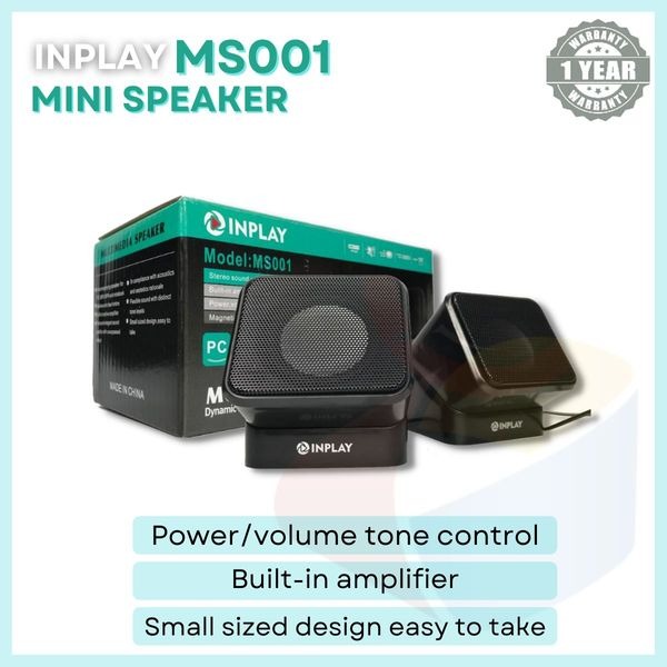 INPLAY MINI SPEAKER MS001, Audio, Soundbars, Speakers & Amplifiers on ...
