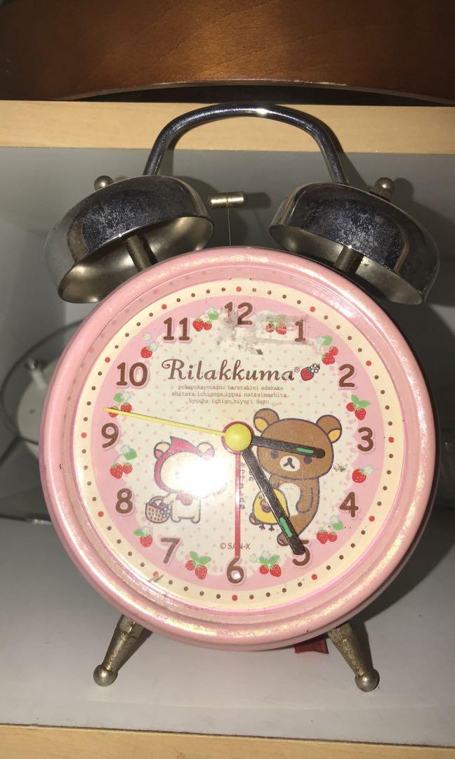 JAPAN KIDS BELL ALARM CLOCK, Furniture & Home Living, Home Decor ...