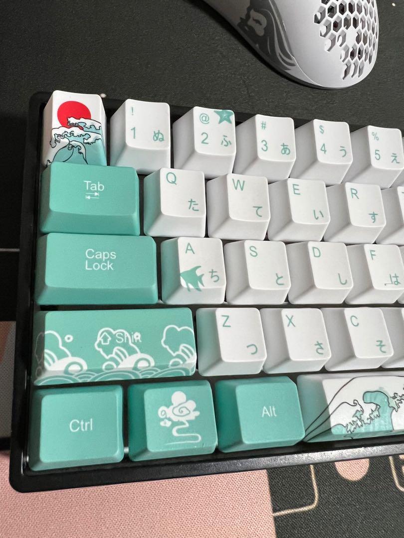 Japanese Themed PBT Keycaps, Computers & Tech, Parts & Accessories ...