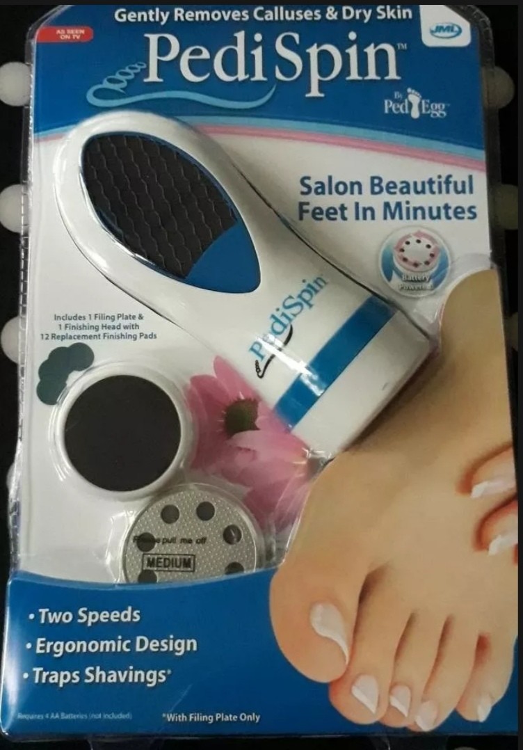 JML Pedi Spin (brand new), Beauty & Personal Care, Foot Care on Carousell