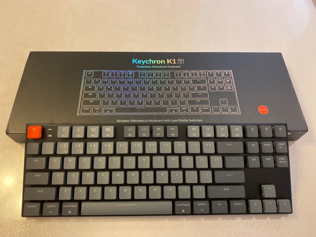 Keychron K1 TKL v5, Computers & Tech, Parts & Accessories, Computer ...