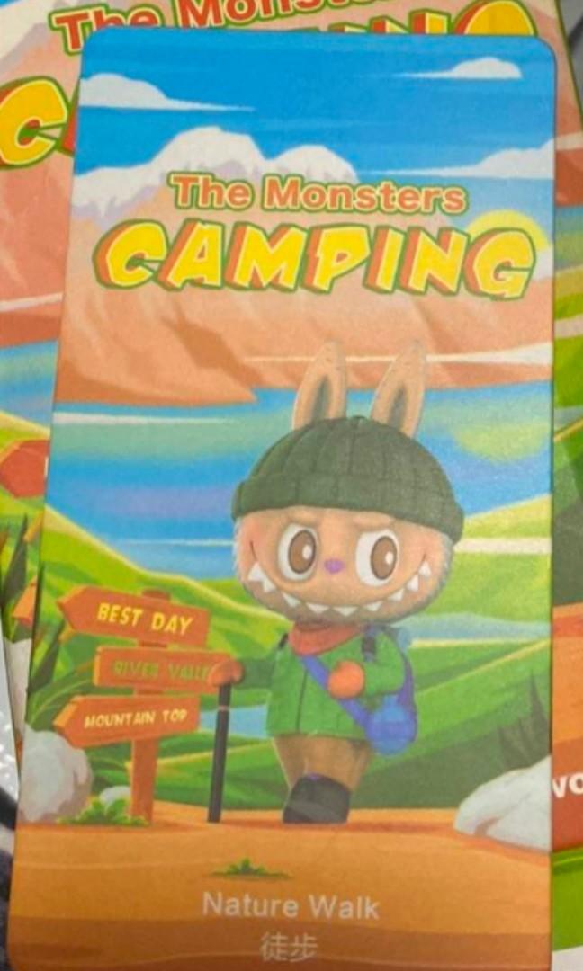 Labubu Camping Nature Walk, Hobbies & Toys, Toys & Games on Carousell