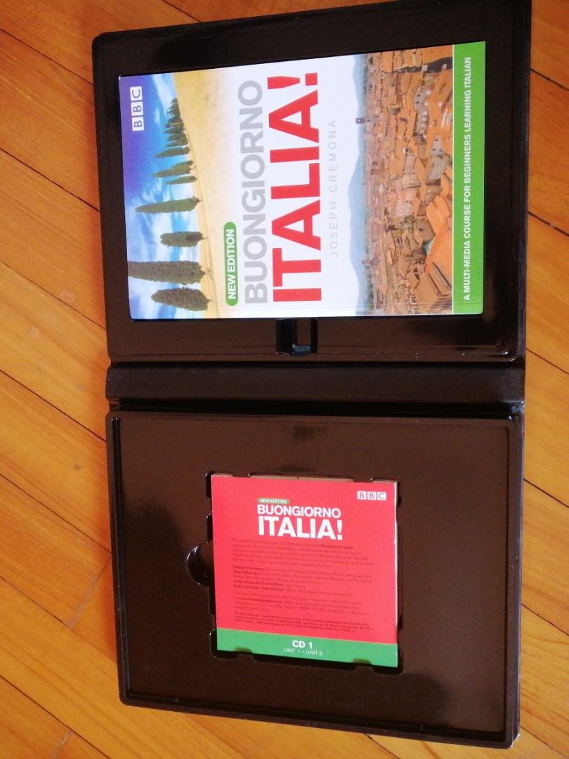 Learn Italian course book and cds, Hobbies & Toys, Music & Media, CDs ...