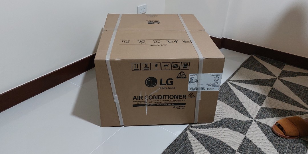 LG WINDOW TYPE DUAL INVERTER AIRCON LA080EC LA100EC LA150ECLG WINDOW ...