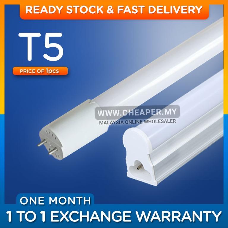 ⭐LOCAL STOCK⭐T5 / T8 LED Tube 5W / 10W / 15W / 18W / 20W / Warm / White Daylight / 1 2 3 4 FEET ...