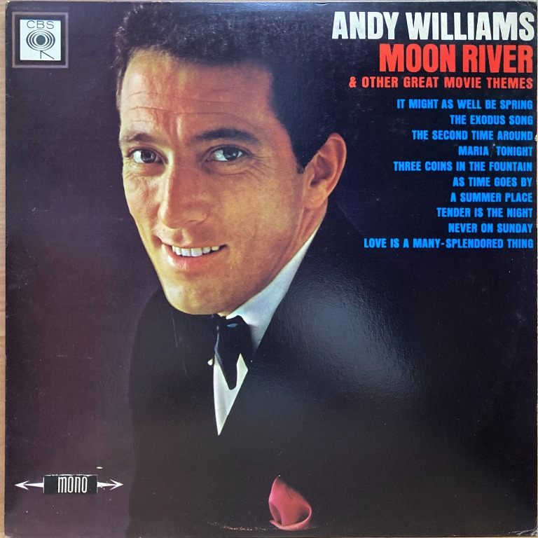 LP 黑膠唱片 Andy Williams Moon River & Other Great Movie Themes (Mono) (US ...
