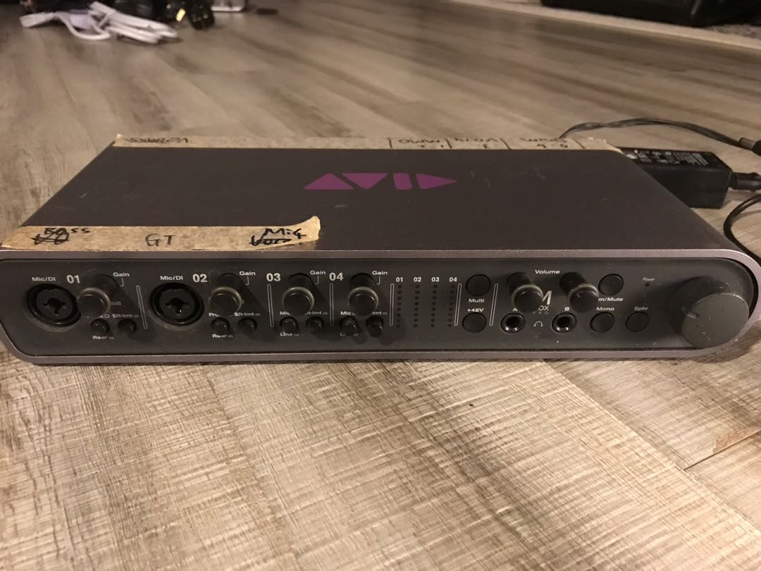 MBox Pro 8 in 8 out Audio Interface 100% work 80%new, 興趣及遊戲, 音樂樂器 & 配件 ...