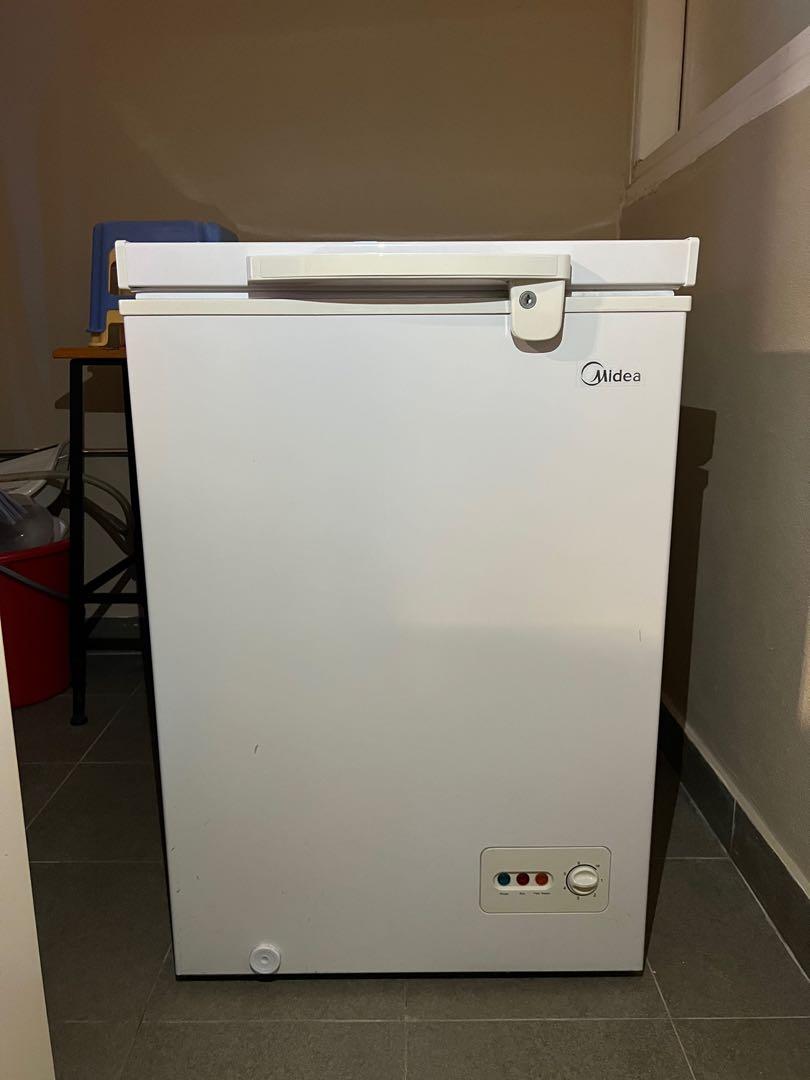 MIDEA Chest Freezer - 90L, TV & Home Appliances, Kitchen Appliances ...