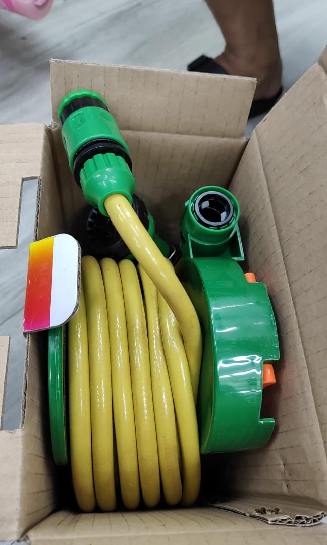 Mini Hose Reel, Furniture & Home Living, Gardening, Hose and Watering ...