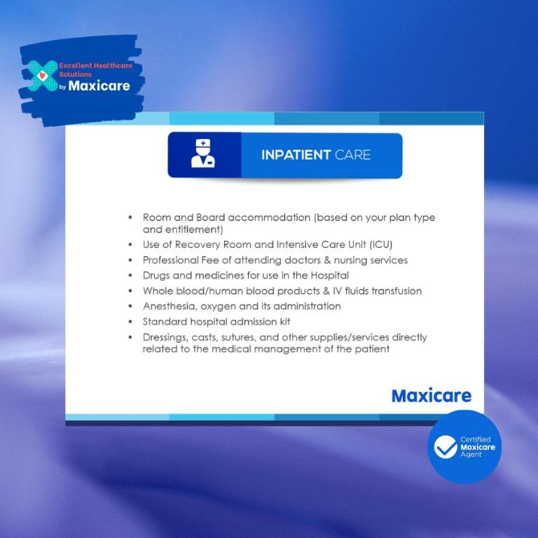 Maxicare Platinum Plan - Full Packaged HMO Plan, Health & Nutrition ...