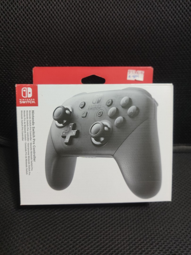 Nintendo switch pro con original ( black), Video Gaming, Gaming ...