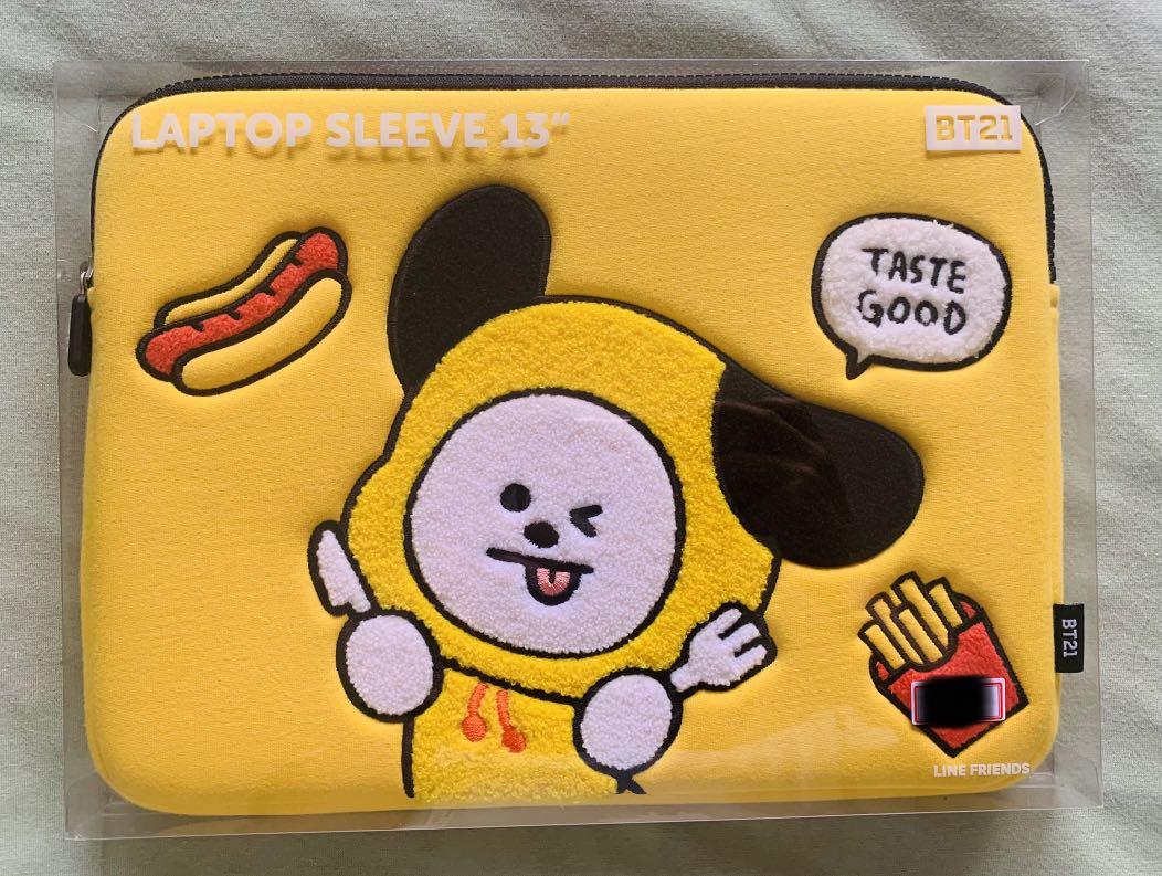 OFFICIAL BT21 LAPTOP SLEEVE - CHIMMY, Hobbies & Toys, Memorabilia ...