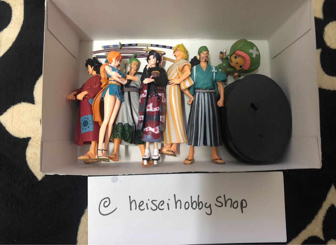 One Piece Figure (Set), Hobbies & Toys, Toys & Games on Carousell