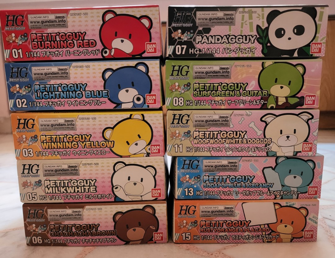 Petit Guy (Set of 10 Pieces), Hobbies & Toys, Toys & Games on Carousell