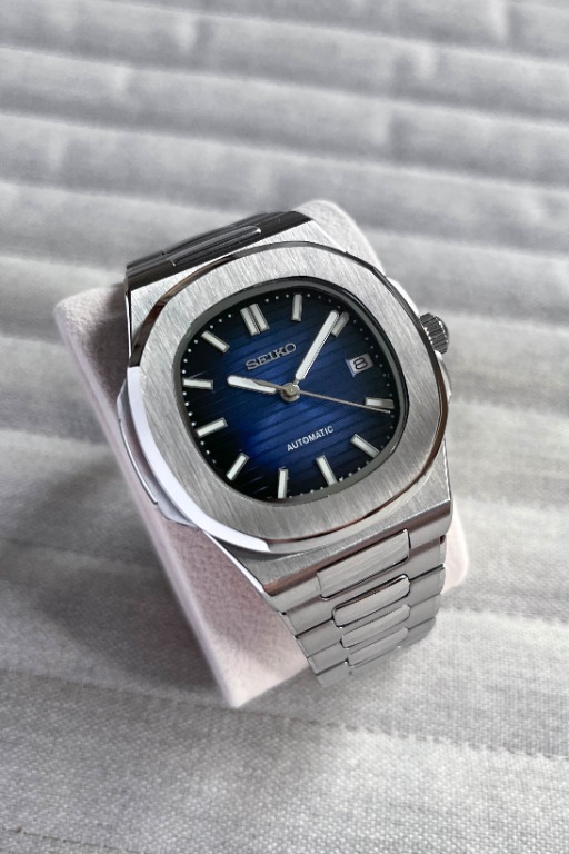 [PREORDER / MULTIPLE COLOURS AVAILABLE] Seiko Nautilus Homage/Build/Mod in 40mm with Seiko NH35 ...