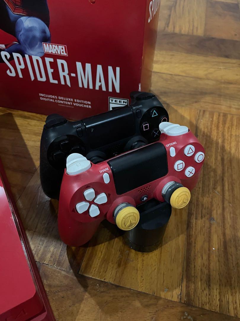 PS4 Pro Spider-Man Limited Edition bundle, Video Gaming, Video Game ...