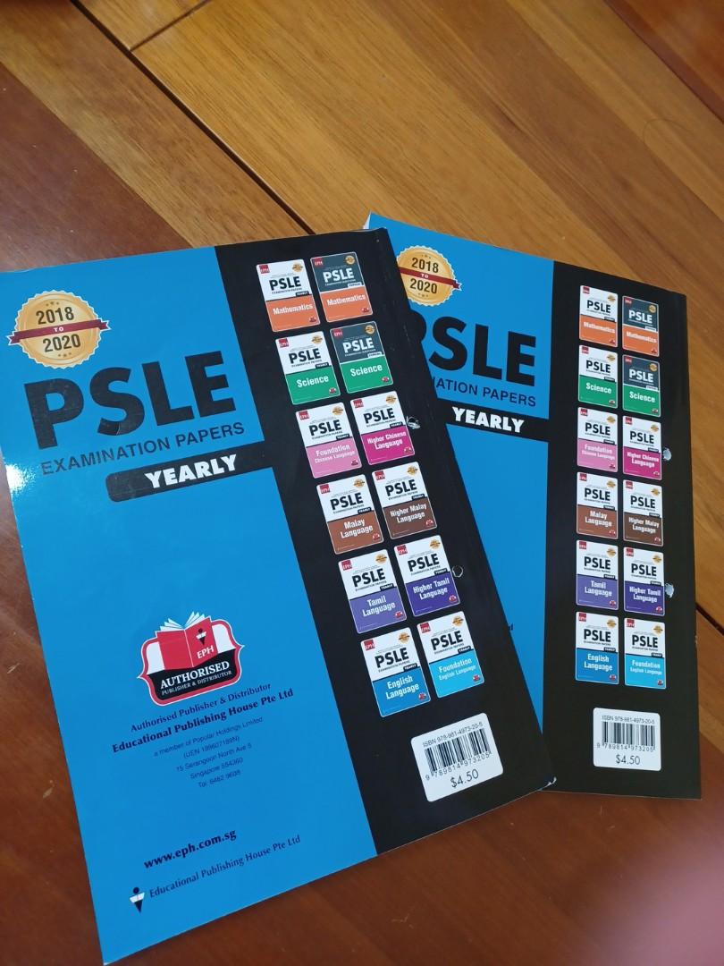 PSLE Exam Papers 2018-2020, Hobbies & Toys, Books & Magazines ...
