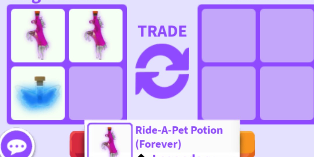 Roblox adopt me Ride potion fly potion, 其他, 其他 - Carousell