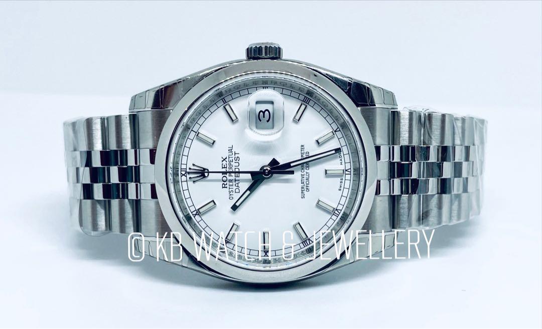 Rolex Men Datejust 116200, Luxury, Watches on Carousell