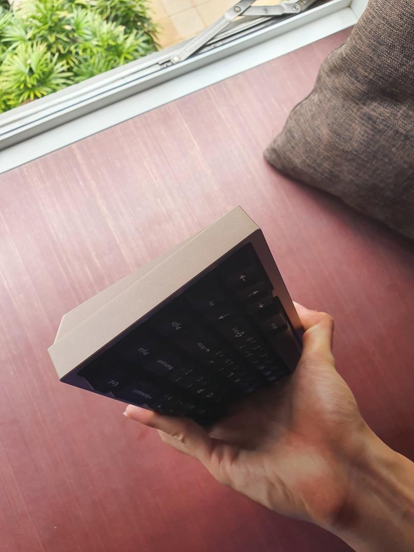 Rose gold Aio3 vega custom mechanical keyboard, Computers & Tech, Parts ...