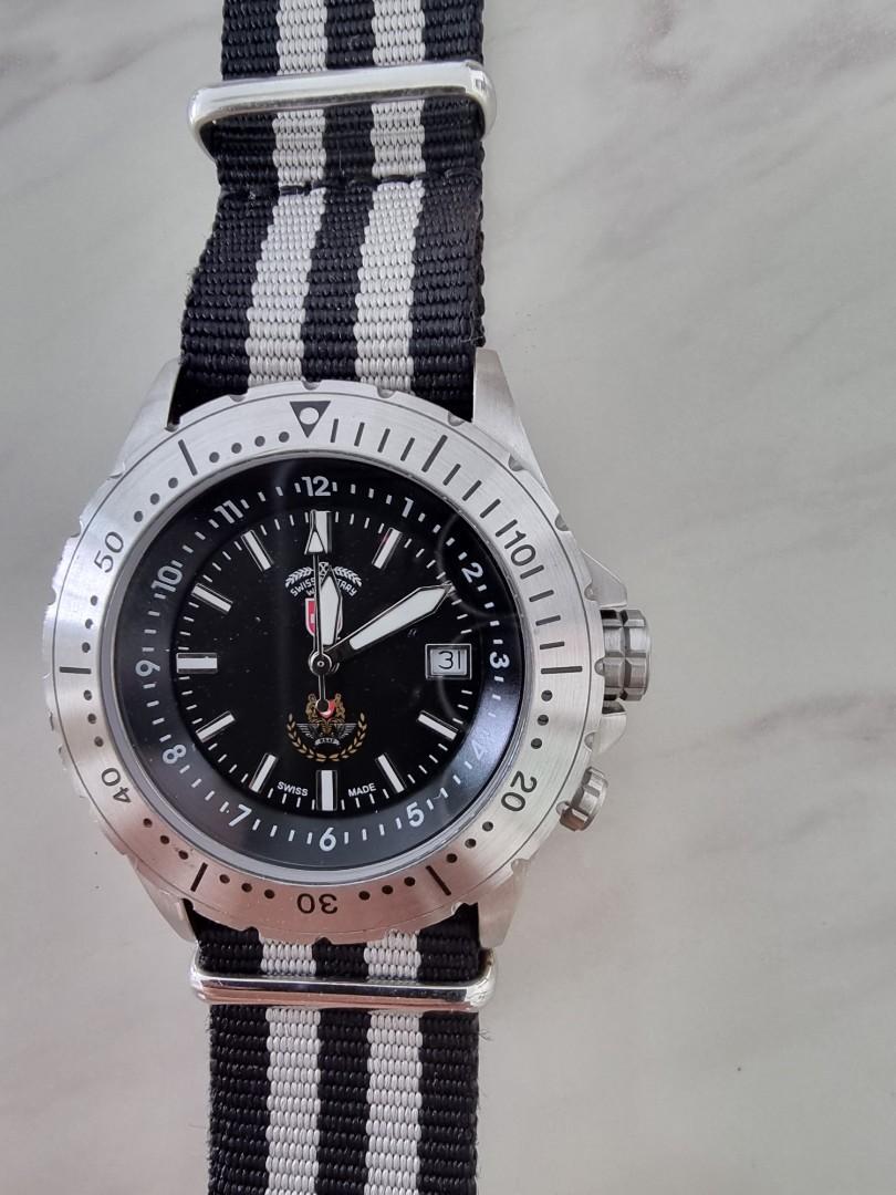 SAF Swiss Military Watch, Men's Fashion, Watches & Accessories, Watches ...