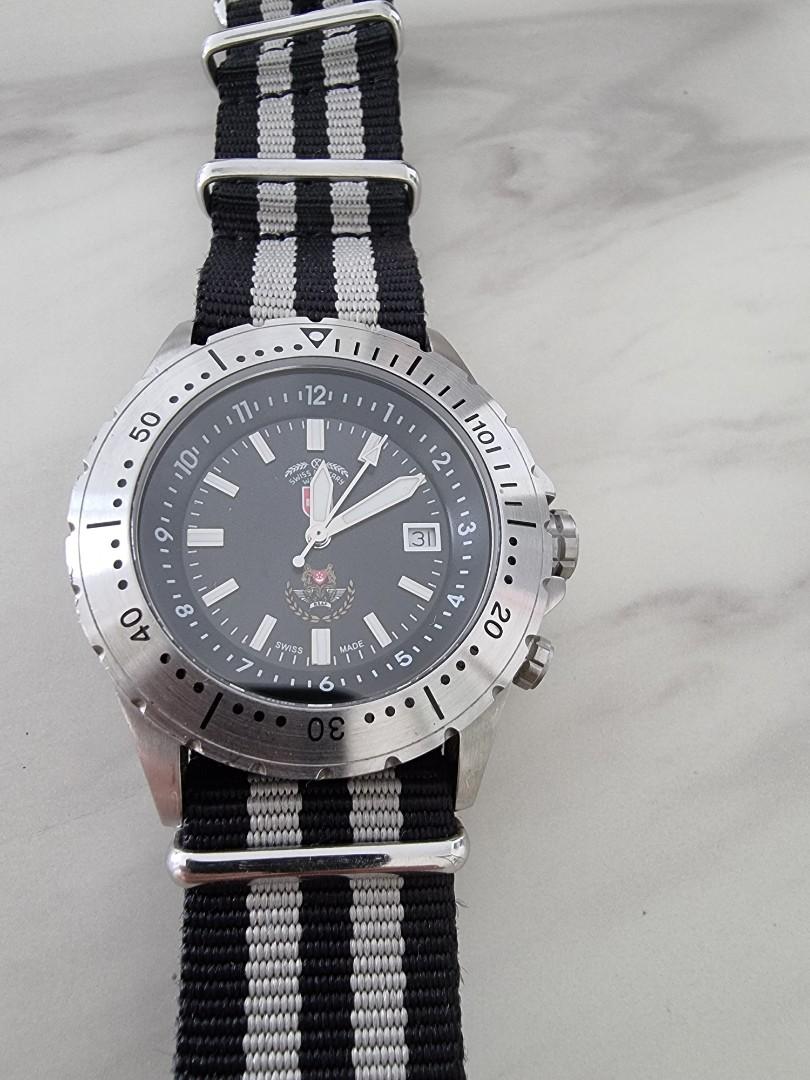 SAF Swiss Military Watch, Men's Fashion, Watches & Accessories, Watches ...