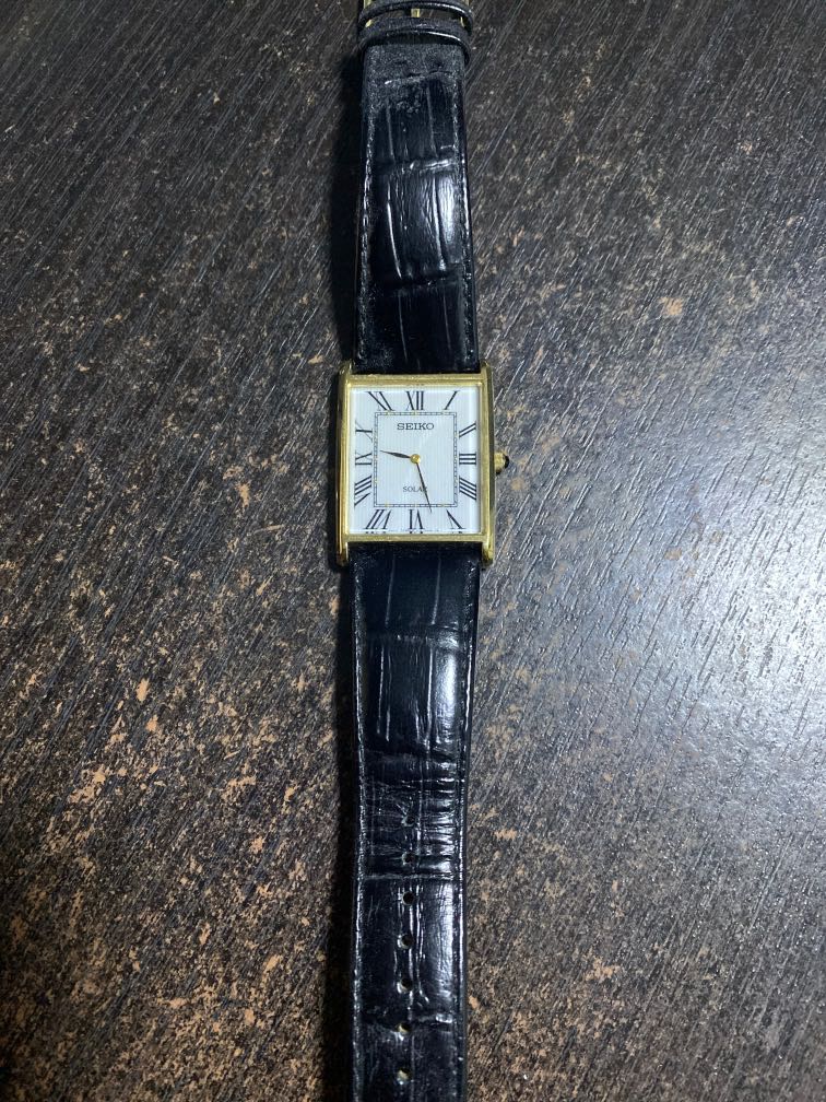 Seiko Tank SUP880, Men's Fashion, Watches & Accessories, Watches on ...