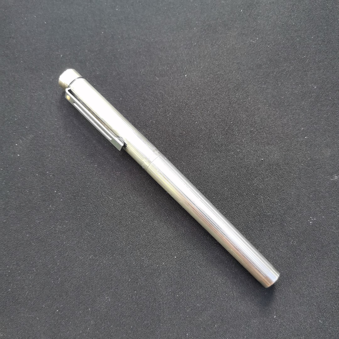 Sheaffer Targa Sterling Silver Fountain Pen, Hobbies & Toys ...