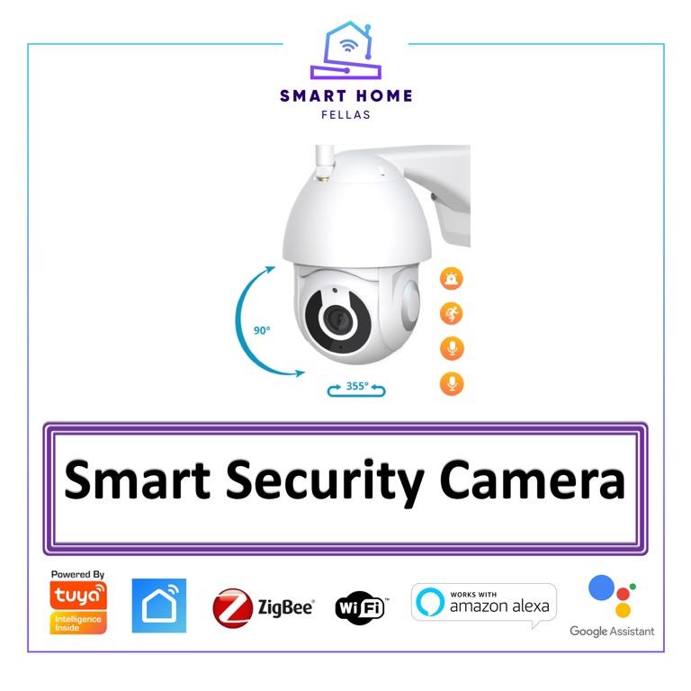 Smart Indoor Security IP Camera Wall Mounted Smart Home Package ...