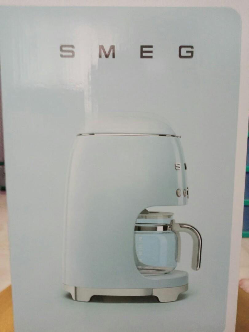 Brand New SMEG drip filter coffee machine with box and packaging (cream ...