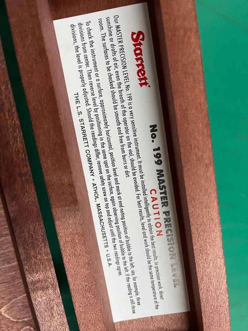 STARRETT PRECISION LEVEL 199Z, Everything Else on Carousell