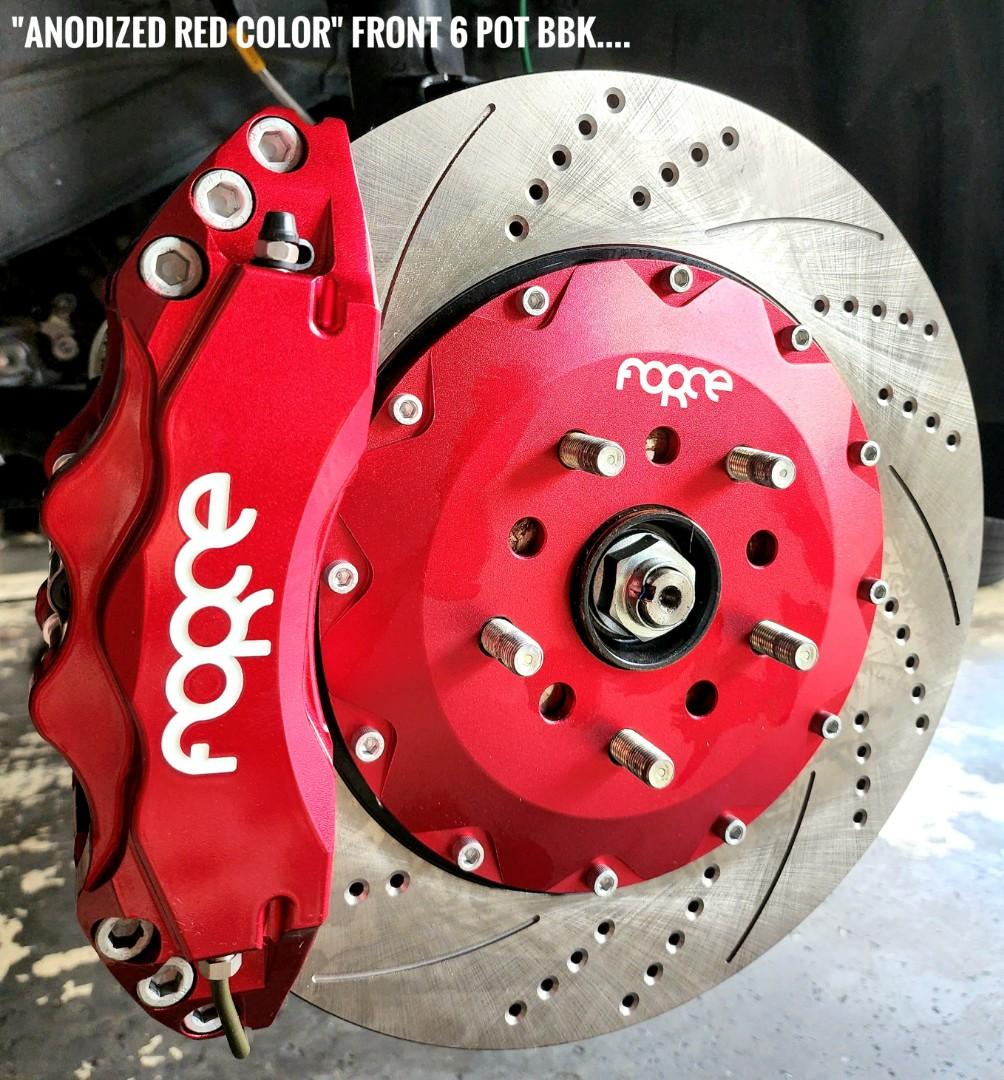 Subaru Forester SK : FORCE Front Big 6 Pot / Rear Medium 6 Pot (with E ...