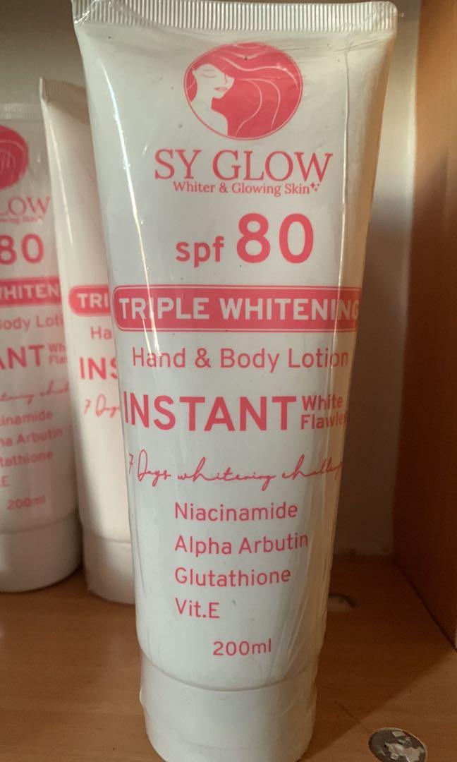Sy Glow, Beauty & Personal Care, Bath & Body, Body Care on Carousell